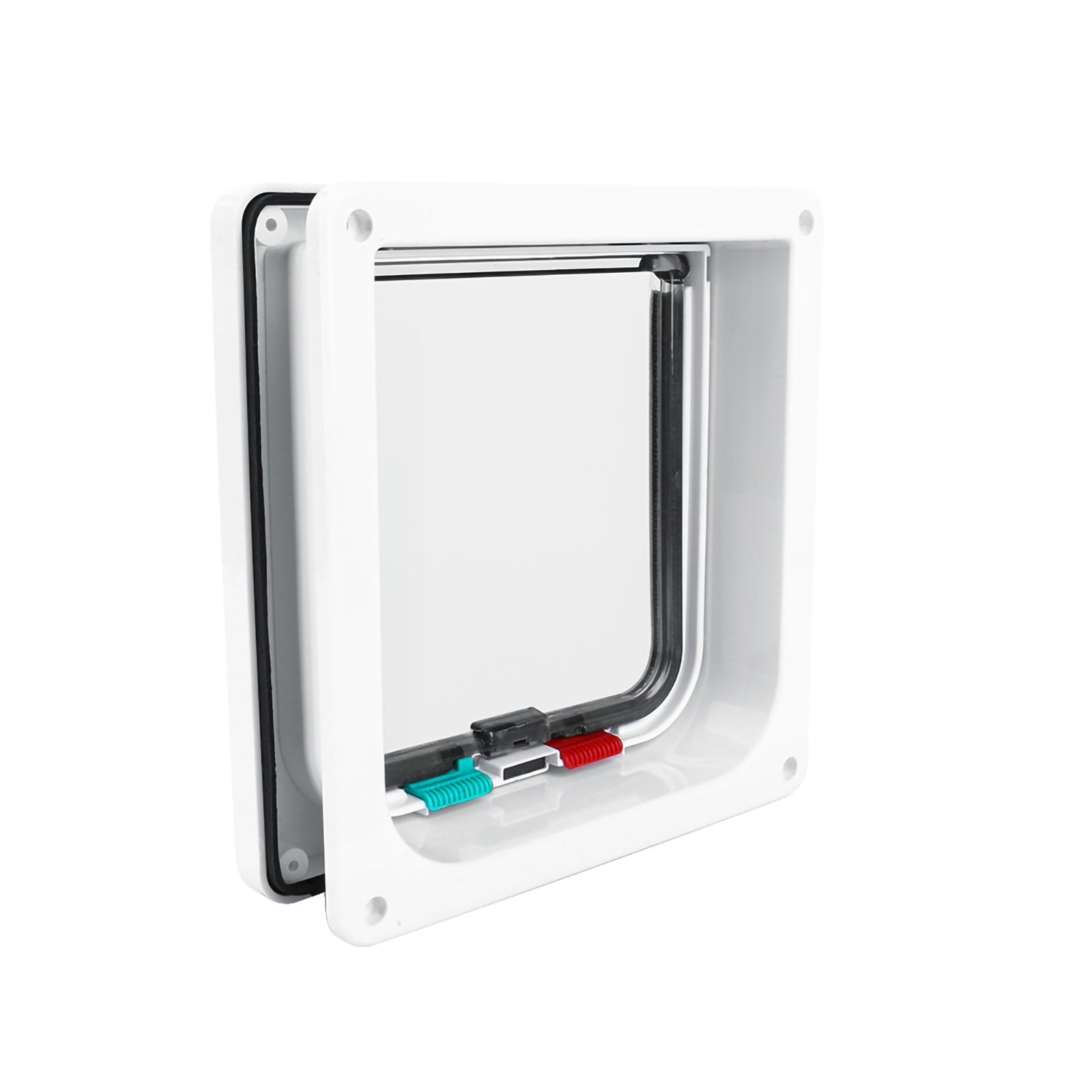 Click here for Ymiko Small Dog Door  4 Wage Cat Flap Smart Cat Do... prices