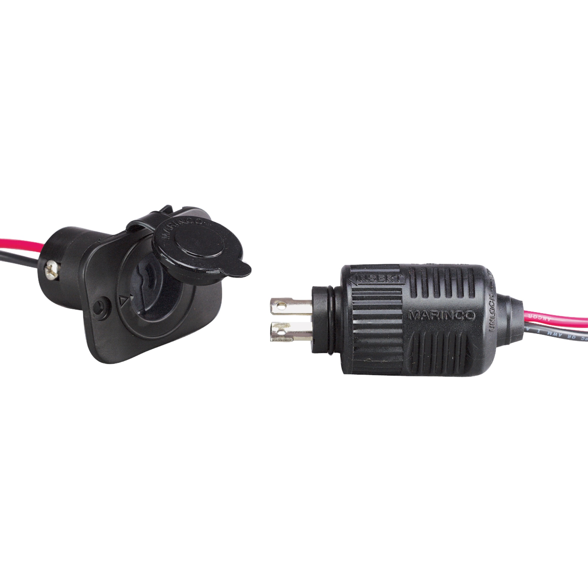 Marinco 12VCPS2 ConnectPro 2 Wire Plug and Receptacle - Walmart.com
