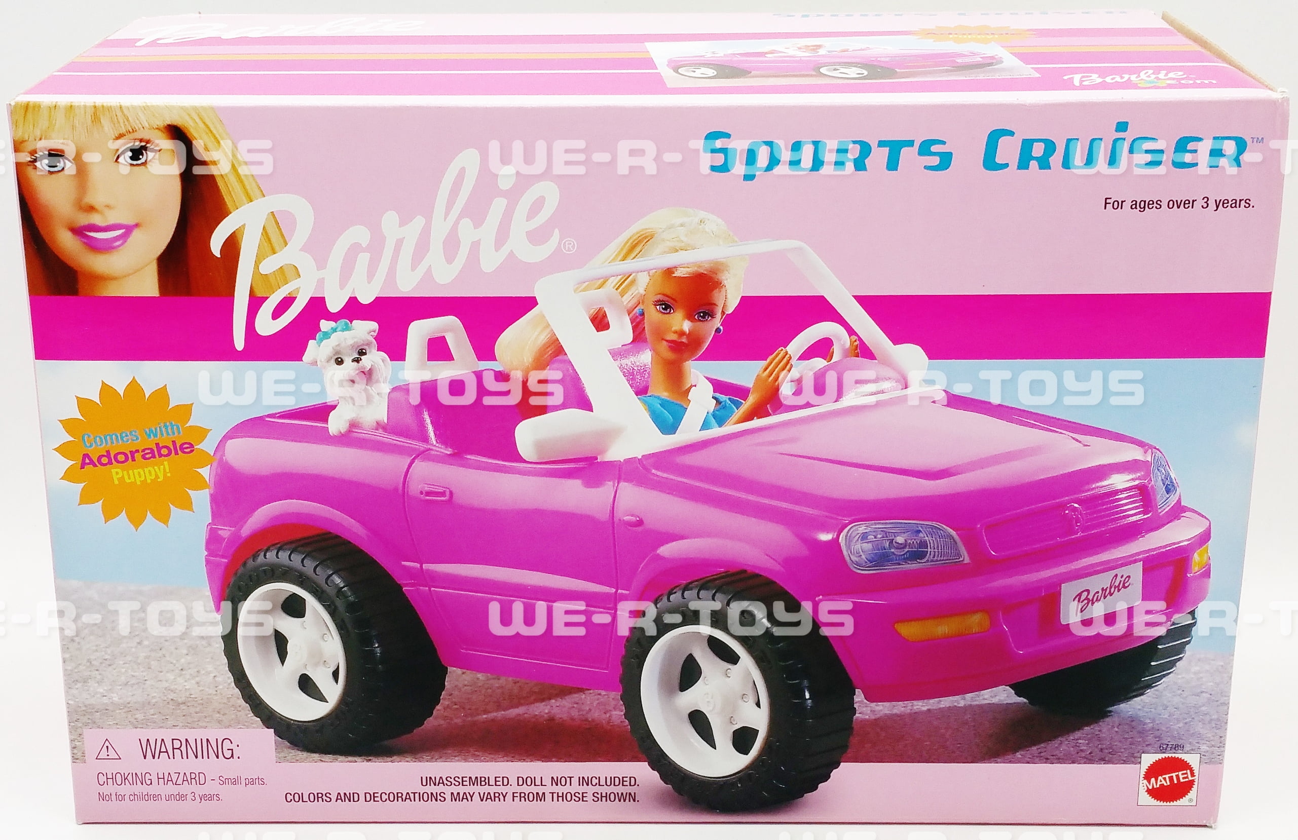 Barbie Sports Cruiser Vehicle With Puppy Mattel 2001 #67789 NRFB ...