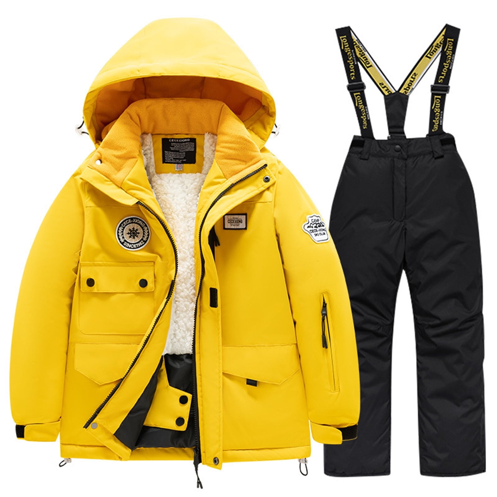 Click here for Pisexur Toddler Two Piece Sets Snow Ski Jacket And... prices