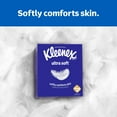 Kleenex Ultra Soft Facial Tissues, Soft Facial Tissue, 1 Flat Box, 120 Tissues per Box, 3-Ply ...
