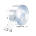 Nano Magic Tape, Washable Reusable Strong Double Sided Tape, Clear ...
