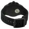 Swatch Men's Piege 42mm Black Silicone Band Plastic Case Swiss Quartz ...