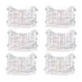 20PCS LED Strip to Wire Connector, 2 Pin Transparent Solderless Gapless ...