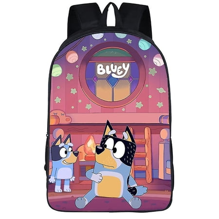Bluey Student Schoolbag Large-capacity Single-layer Backpack ...