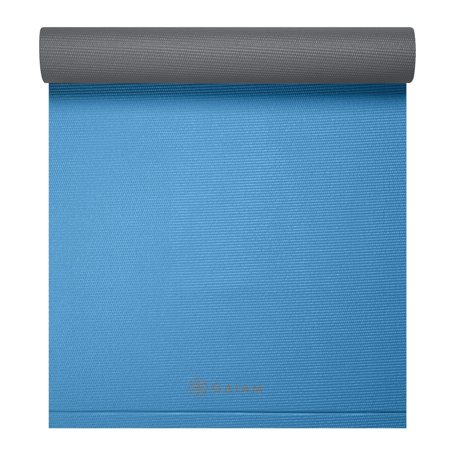 Click here for Gaiam Athletic Yoga 5mm Duramat - Blue/Grey prices