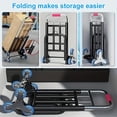 Heavy Duty Folding Hand Truck with Stair Climbing Wheels, 330 lbs ...