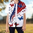 Big T-Shirts For Boys Patriotic Graphic Kids Print Childrens Casual For ...
