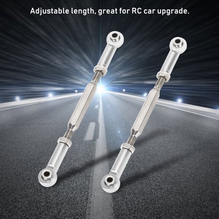 Aluminum Alloy Push Rod, Turnbuckle Rod Linkage, 88mm For Toy Car RC ...