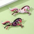 Fantasy Horse Brooch Vintage Design Alloy Chest Pin Fashion Accessory ...