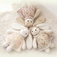 Cute Bunny Plush - 9.8 Inch Soft Stuffed Rabbit with Floral Dress Soft ...