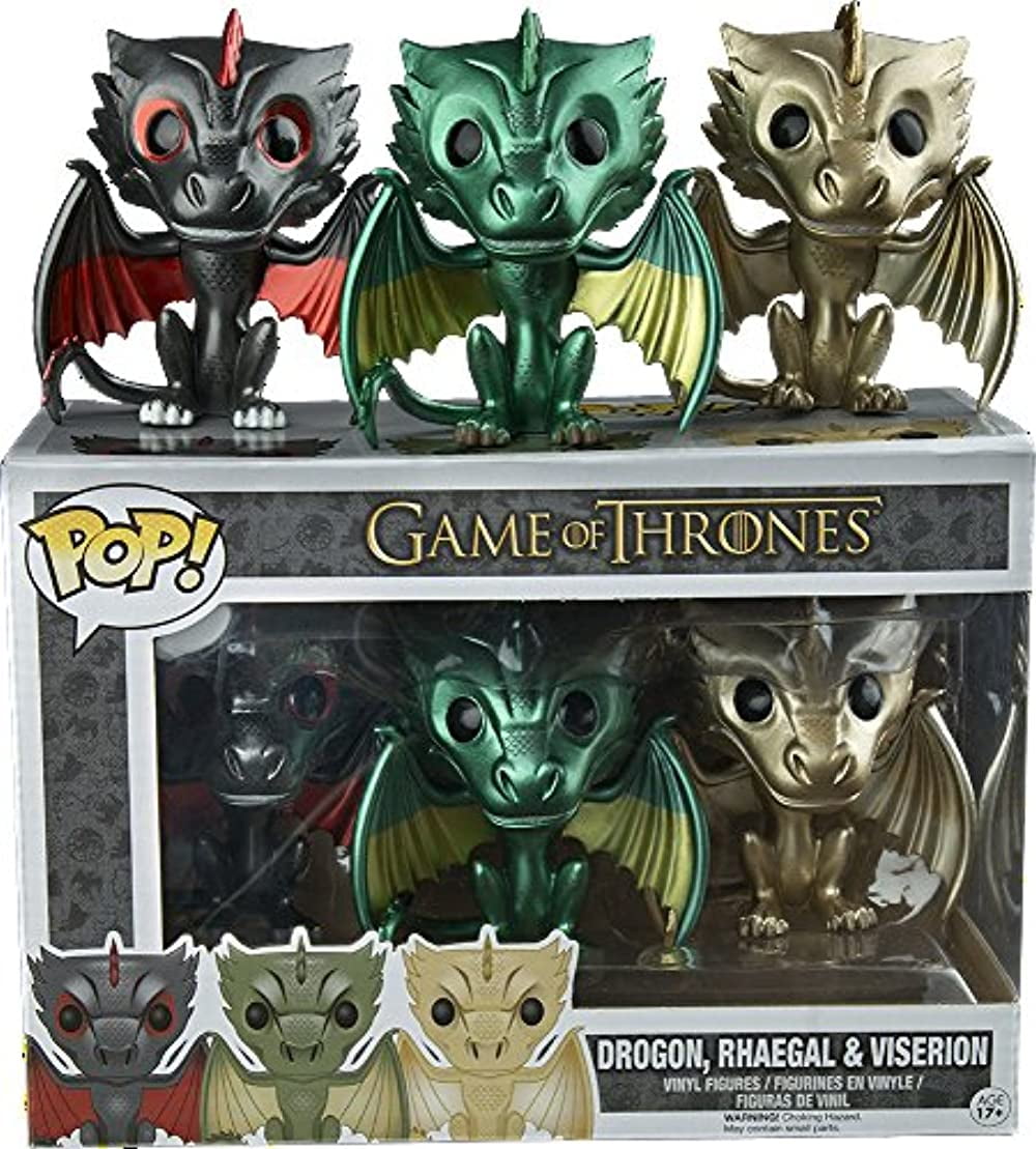 Drogon Rhaegal And Viserion