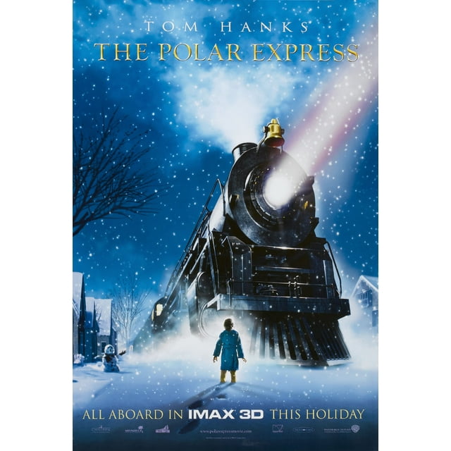 Polar Express The Movie Poster 16in x 24in 16x24 Multi-Color Square ...