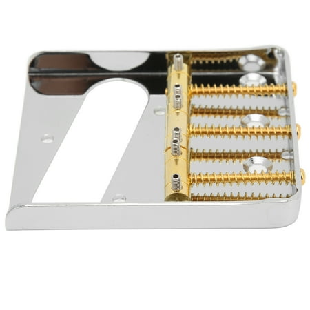 Electric Guitar Bridge, 3 String Saddle Metal Guitars Bridges Easy ...