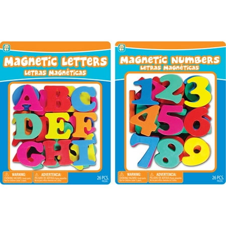 Ja-ru Magnetic Numbers & Letters - Walmart.com