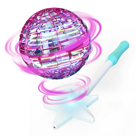 Flying Ball Toy Hand Operated Drone Stress Relief Fidget Spinner With ...