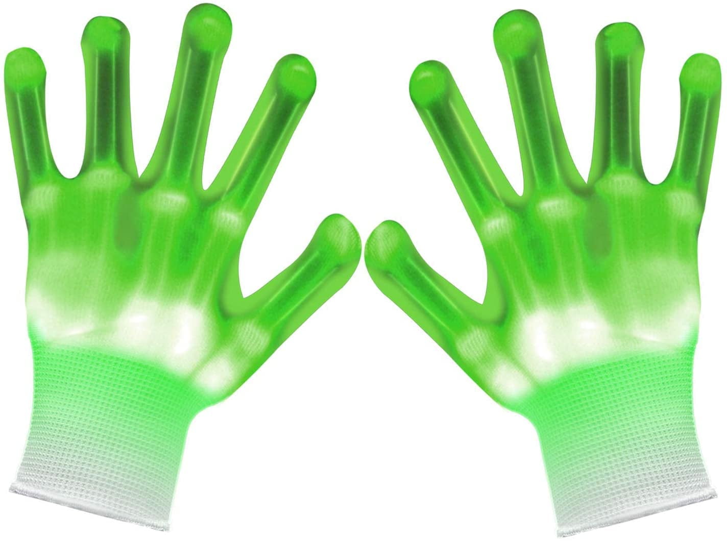 LINLIN LED Gloves, Light Up Gloves Flashing LED Gloves Finger Light LED ...