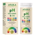 Aquila Universal pH Test Strips 0-14 for Water, Pool, Spa, Aquarium ...