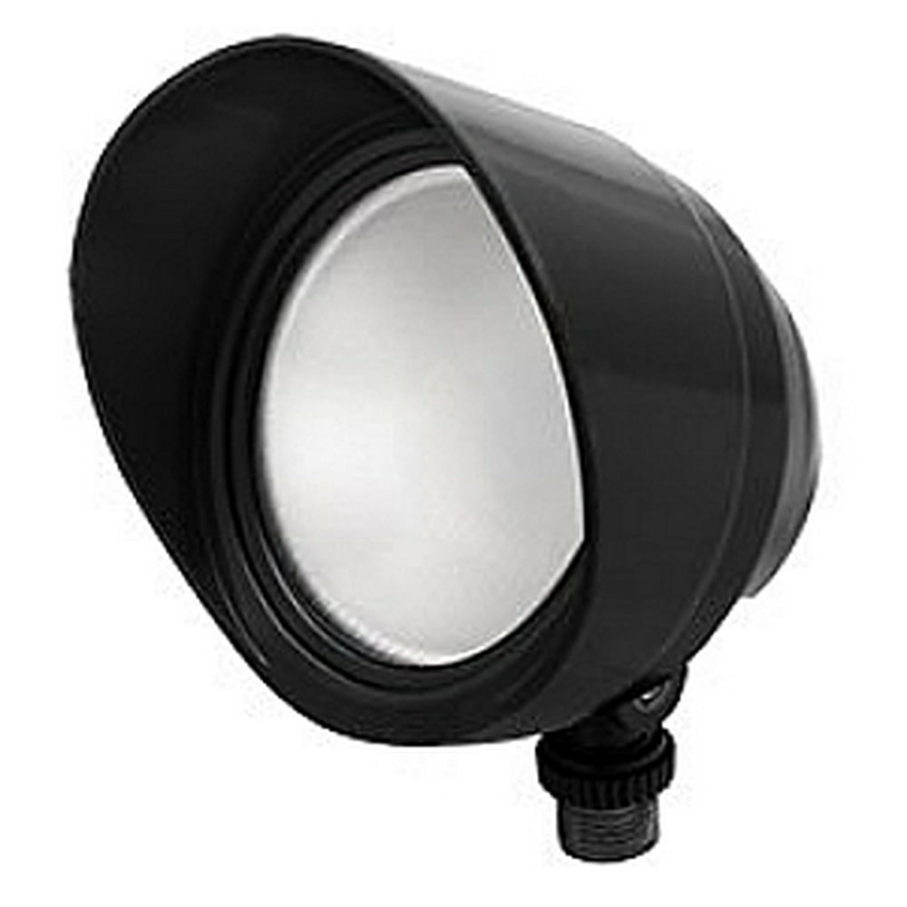 RAB Lighting LED Bullet Flood 12W Black Cool Outdoor Lighting Fixture ...