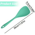 Heat Resistant Silicone Spoon Spatula, Silicone Soup Spoons Kitchenware ...