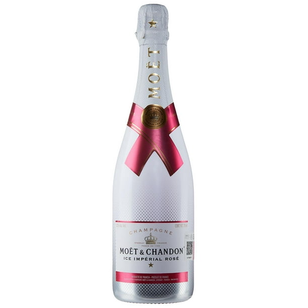 Pack de 12 Champagne Moet Chandon Ice Imperial Rose 750 ml | Bodega Aurrera en línea