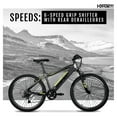 "Hyper Bicycles 26"" E-Ride Electric Mountain Bike, 36V, 250W Motor ...