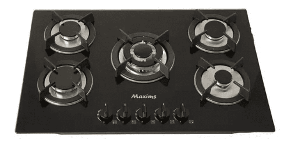 Parrilla de Cristal a Gas Maxim Negro Calidad Maxims JZBS5B | Walmart ...