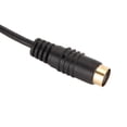 Rupoun Mini DIN 4 Pin Female to RCA Male Audio Video Cable S-Video ...