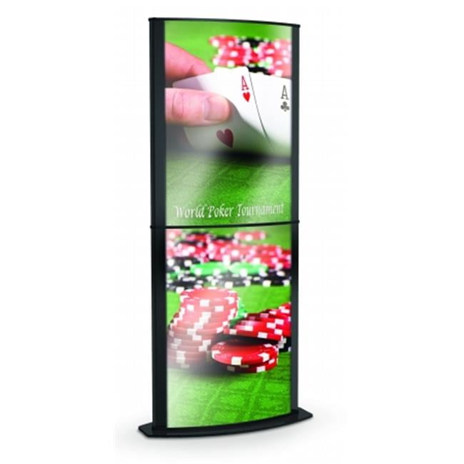 Testrite Visual Products Convex Poster SignHolders - Black - Walmart.com