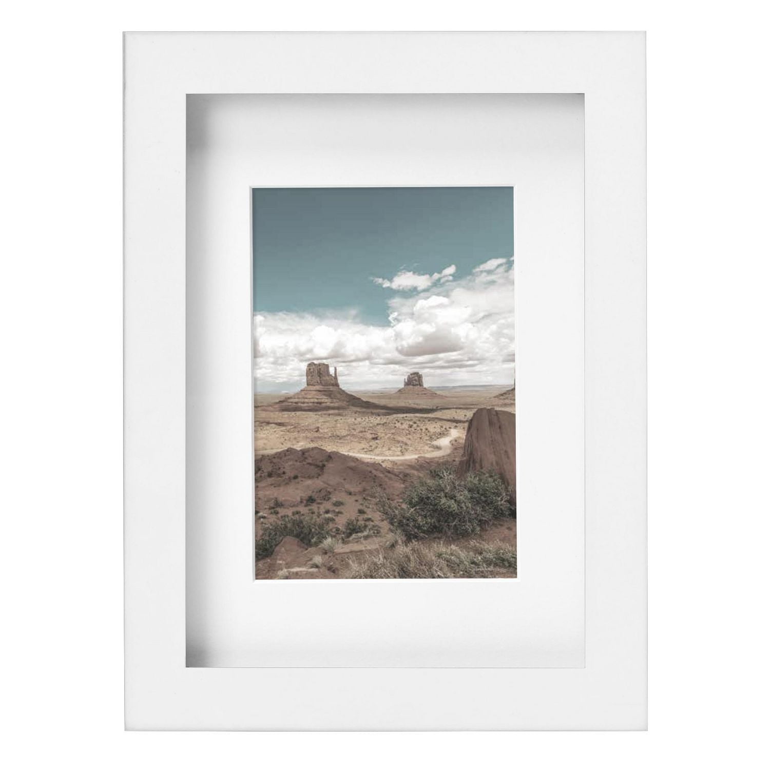 Click here for Hometrends Gallery White Picture Frame 5 X 7 Matte... prices