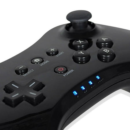 Wireless Classic Pro Controller Joystick Gamepad for Nintend wii U Pro ...