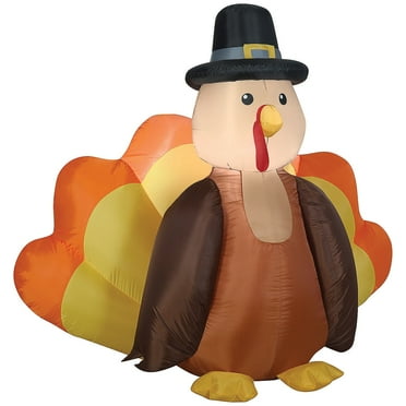 Northlight Inflatable Turkey Fall Harvest Outdoor Decoration - 6 ...