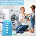 4 Pack Extra Large Travel Laundry Bag, 24" x 36" Dirty Clothes ...
