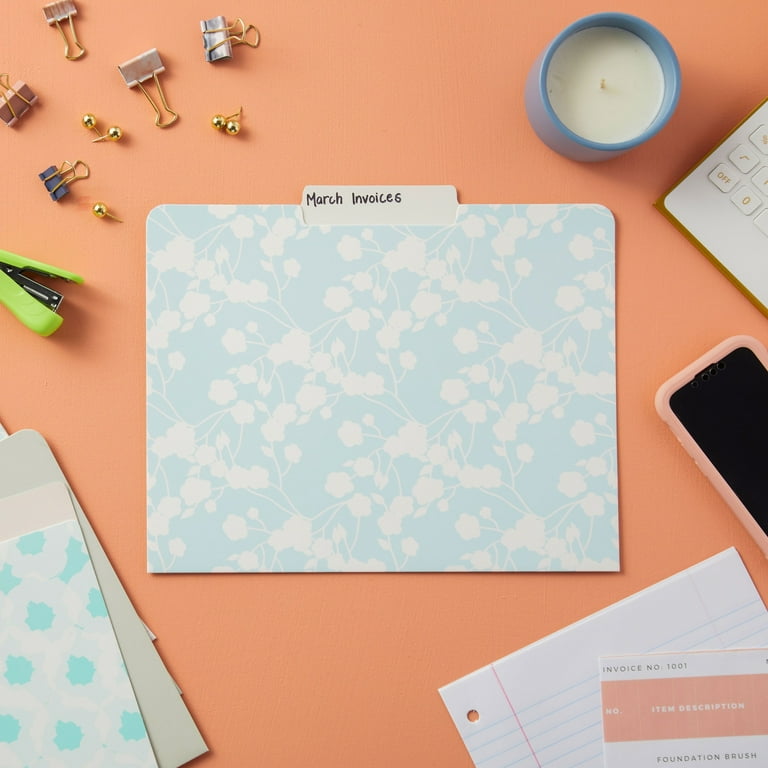 Pretty File Folders