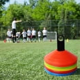 Cyfie 50pcs Soccer Cones, Agility Drills, Football, Basketball, Training, Kids Adults Practice ...