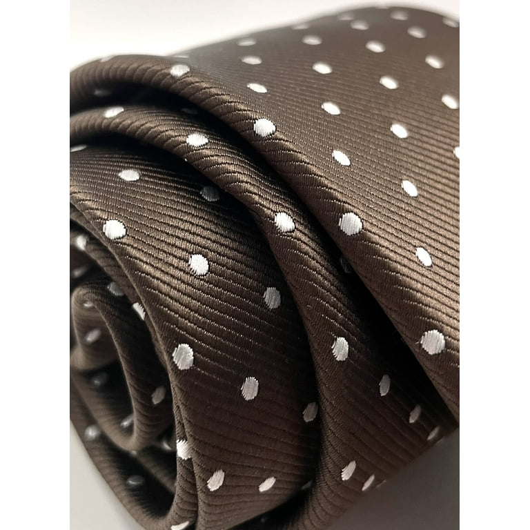 Black And White Polka Dot Tie