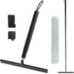 simplehuman Foldaway Squeegee with Die-Cast Zinc Handle for Shower Wall ...