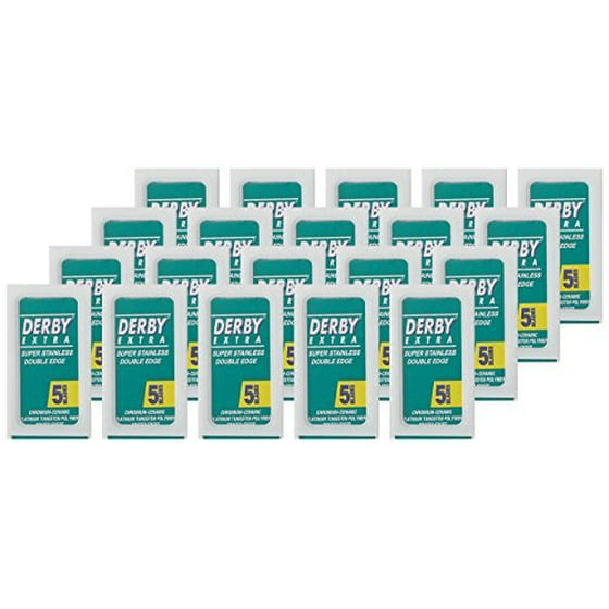 Derby - Derby Extra Double Edge Razor Blades, 100 Count - Walmart.com