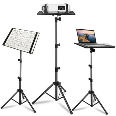 Pyle PLPTS4 Pro Universal Adjustable Laptop Computer Studio DJ Mount ...
