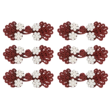 5 Pairs/Pack Chinese Knots Frog Buttons Closure Sewing Buttons Fastener ...