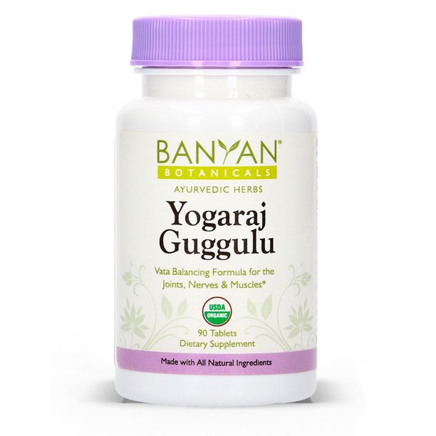 Banyan Botanicals Yogaraj Guggulu - USDA Organic - 90 Tablets ...