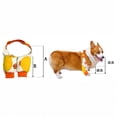 Dog Elbow Protector Front Leg Joint Sleeve for Corgi, Cotton Joint ...