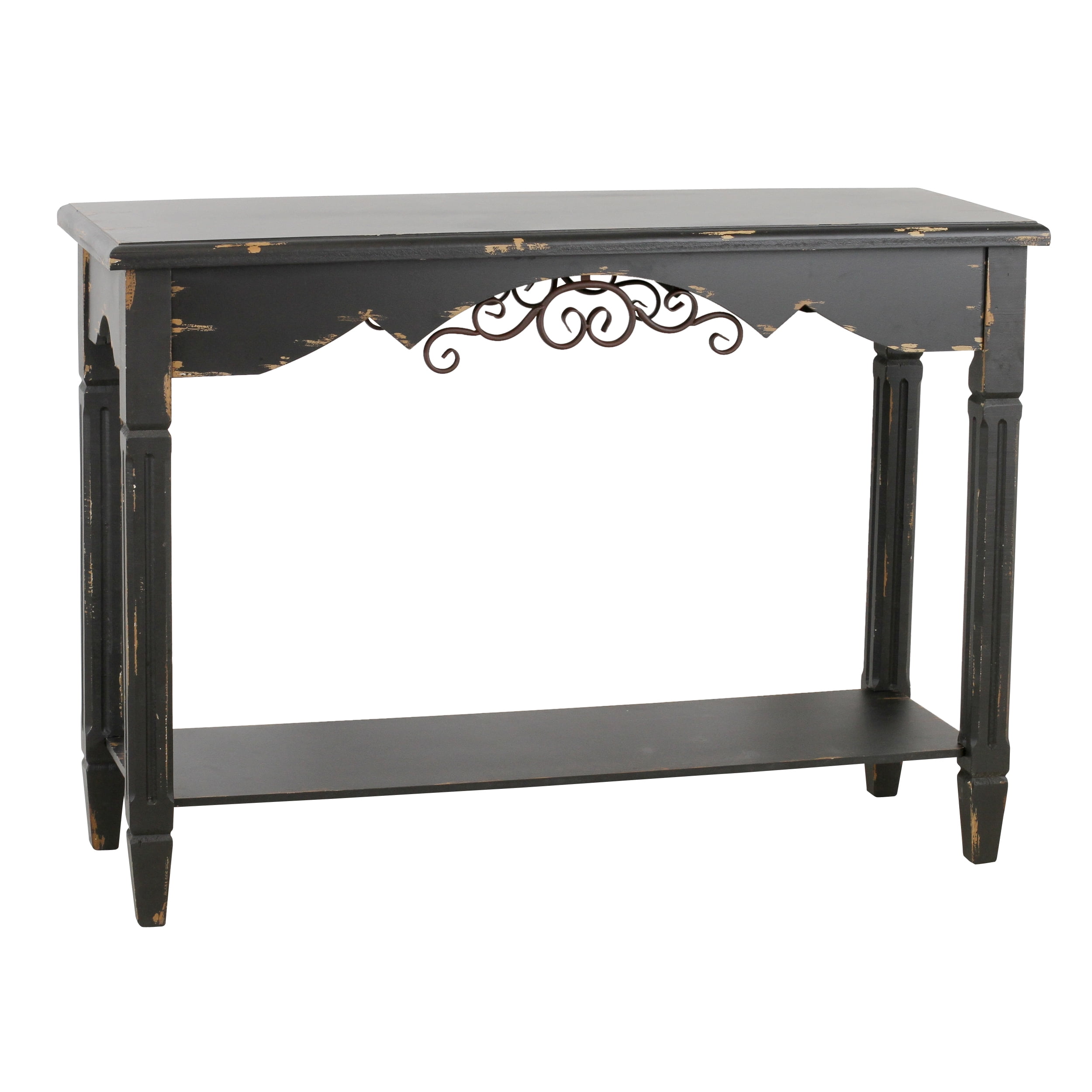 Aspire Home Accents Valencia Traditional Farmhouse Console Table ...