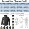 Fgnfyis Mens Coats Solid Color Skin Scratch Windproof Hooded Pocket ...