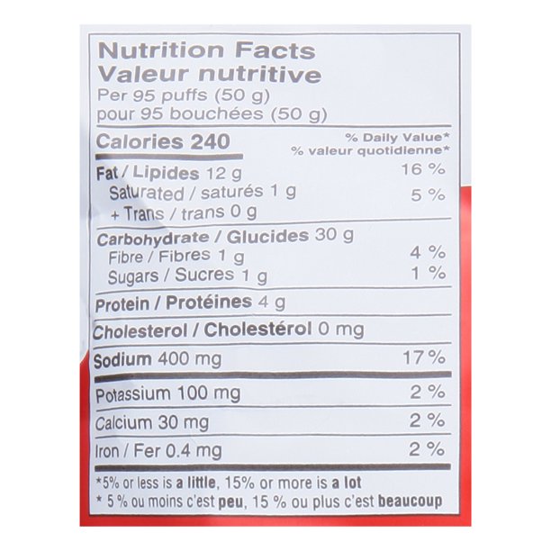Sensible Portions Veggie Puffs, Screamin' Hot, 106g/3.7 oz., {Imported from Canada} - Walmart.com