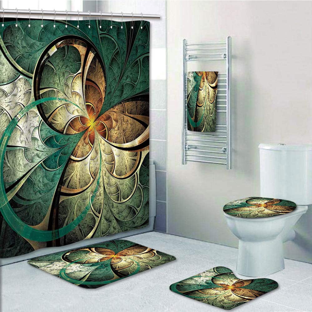 PRTAU Fractal Computer Featured Surreal Flowers Motif Dreamy Imaginary ...