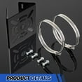3 Pcs Universal Vertical Pole Mount for Security Camera Wall Mounting ...