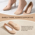 Borikise Women's Ice Silk No Show Ultra Thin Socks with Anti Slip ...