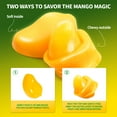 Amos Chewy Gummies: Peelable Mango Sweet, Resealable 2.19oz Bag (Pack ...