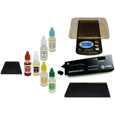 Precious Metals Test Kit with Digital Lab Scale - Testing Metal ...